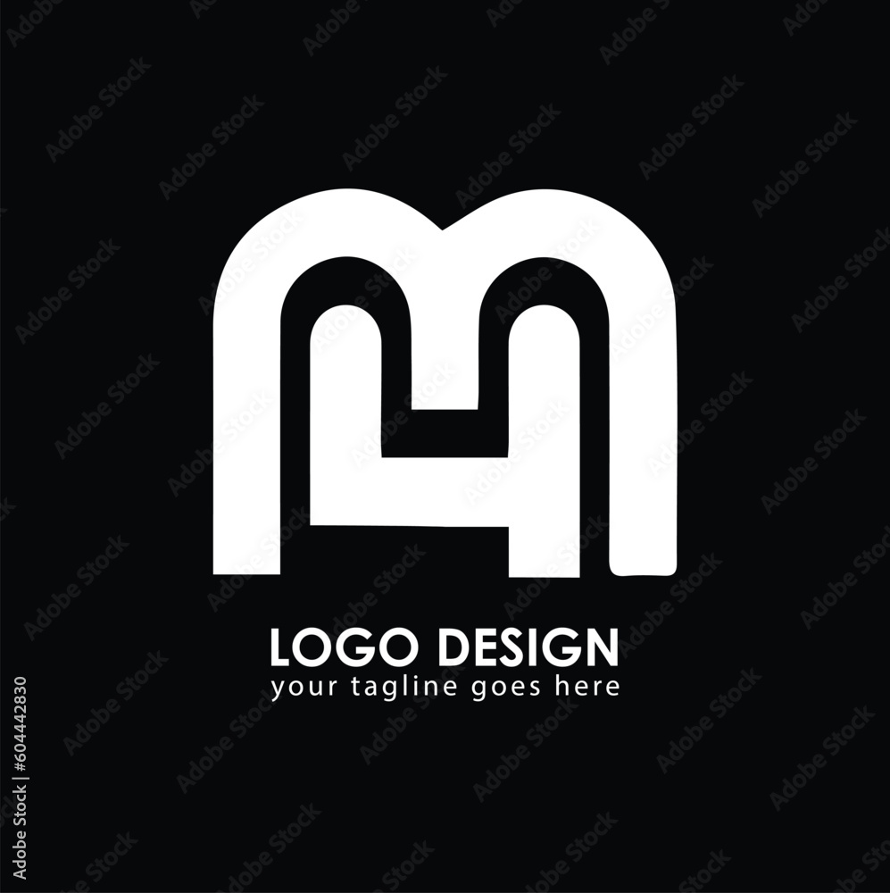 MU UM Logo Design, Creative Minimal Letter UM MU Monogram vector de ...