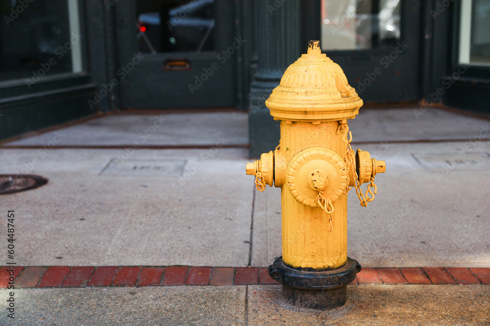 fire hydrant represents protection and the vital role of firefighters ...