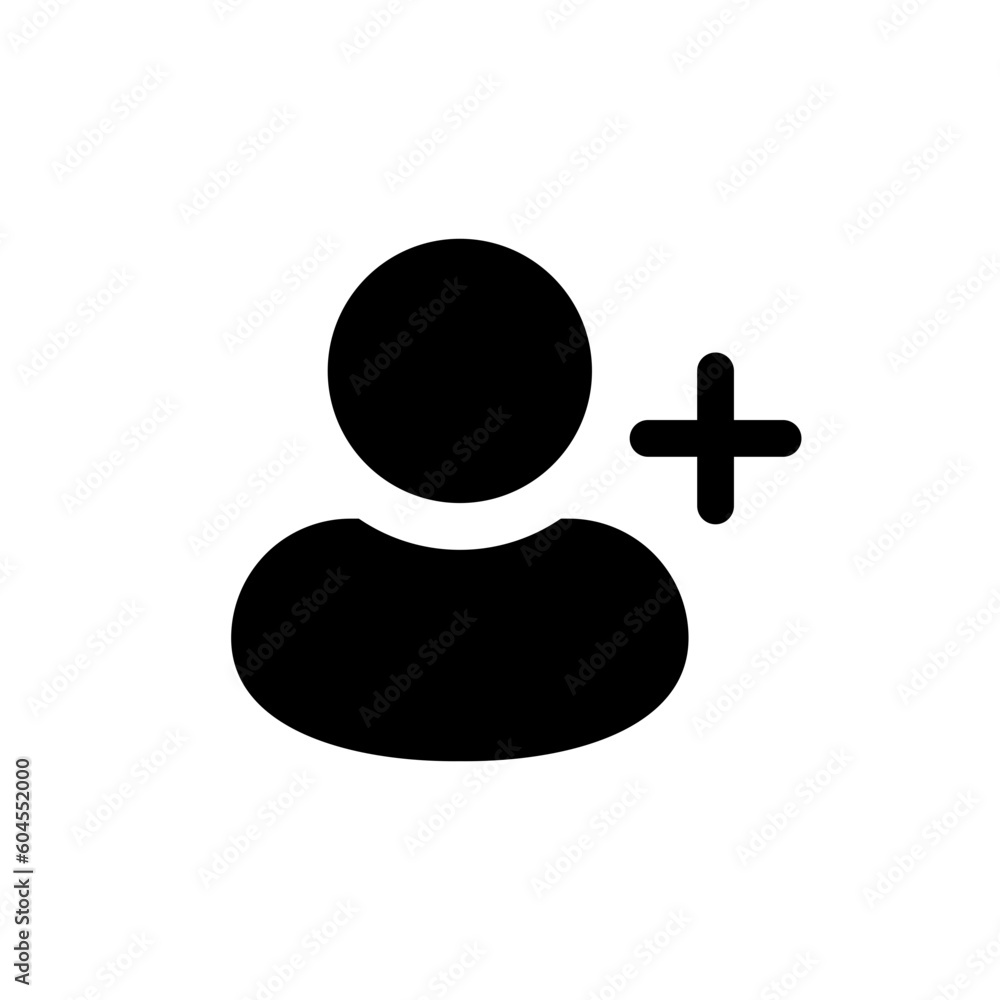 Add new user icon vector male person profile avatar with plus symbol ... Add new user icon vector male person profile avatar with plus symbol ...