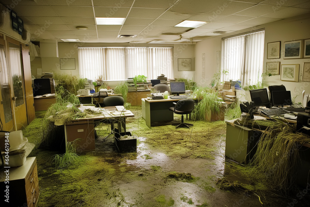 green office swamp, Generative AI Stock Illustration | Adobe Stock