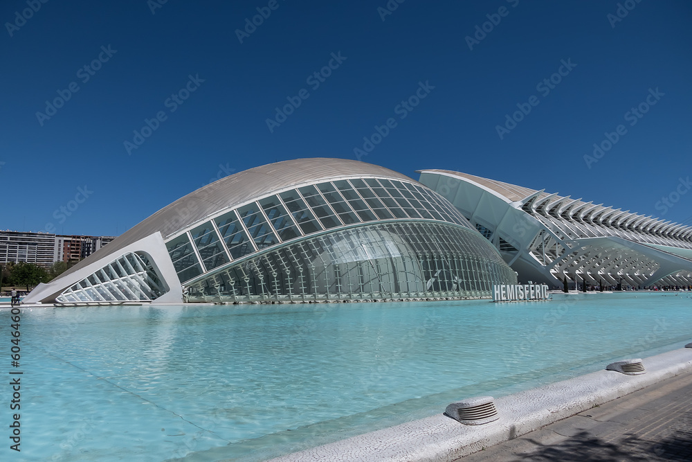 City of Arts and Sciences: Hemisferic - splendid Laserium, Planetarium ...