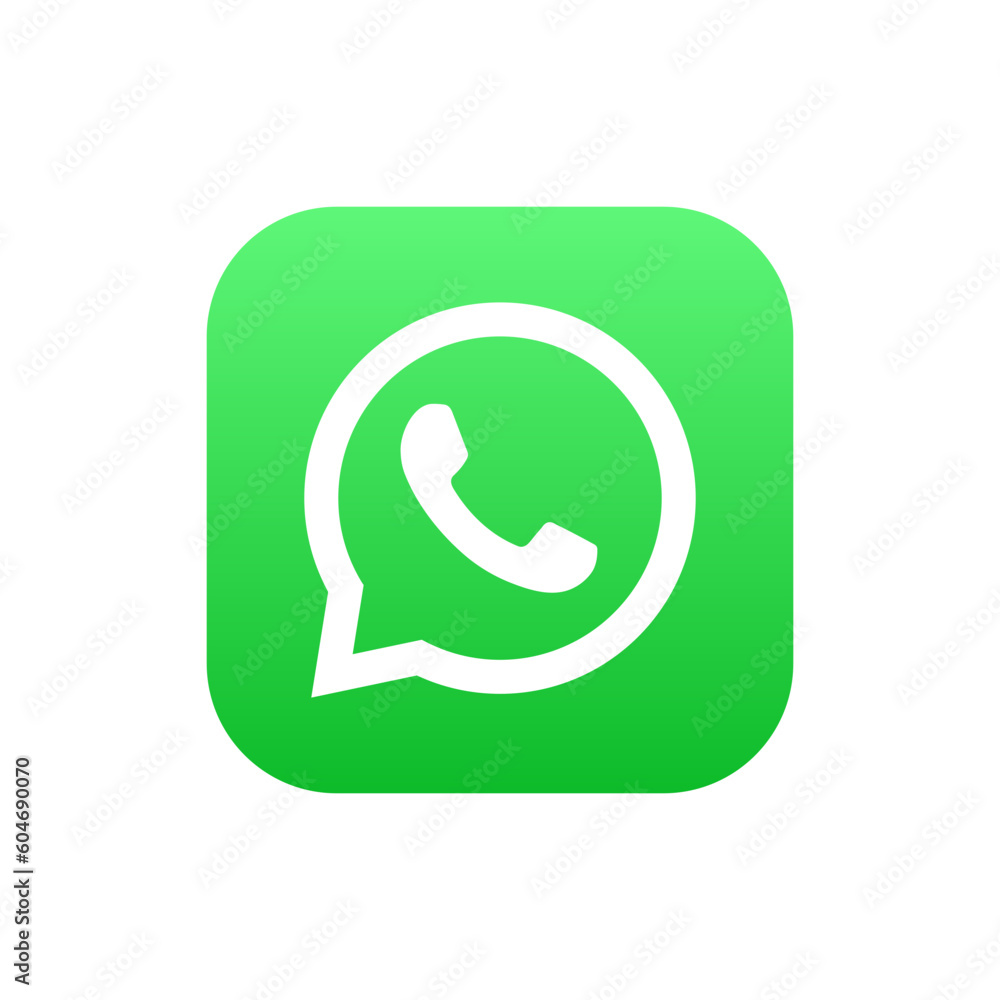 Vetor de whatsapp logo. whatsapp icon , social media icons. social ...
