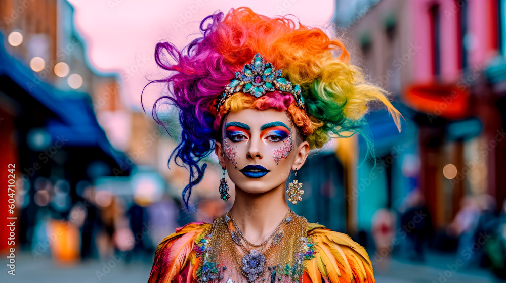 CSD LGBTQ Pride Parade, where Rainbow Colours dominate the scene all in ...