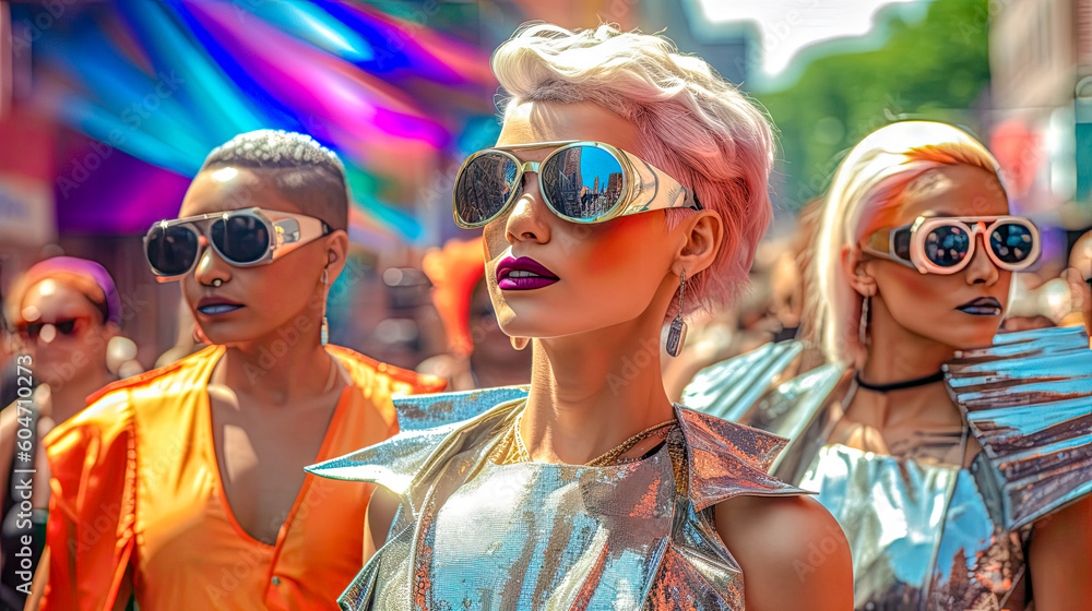 CSD LGBTQ Pride Parade, where Rainbow Colours dominate the scene all in ...