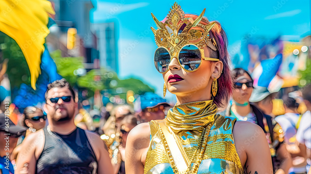 CSD LGBTQ Pride Parade, where Rainbow Colours dominate the scene all in ...