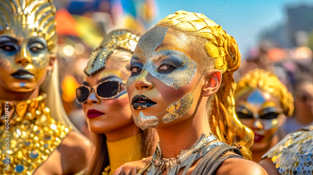 CSD LGBTQ Pride Parade, where Rainbow Colours dominate the scene all in ...