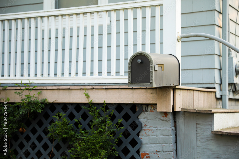 mailbox, symbolizing communication and connection, represents a portal ...