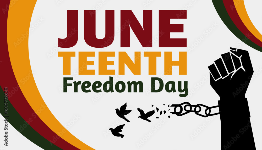 Juneteenth Freedom Day. African-American Independence Day, June 19 ...