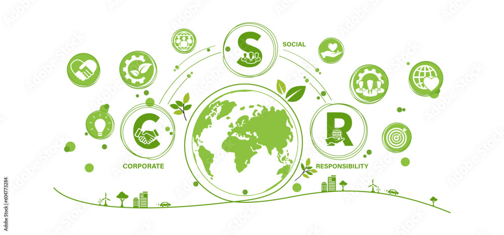 The concept of CSR, Corporate social responsibility and giving back to ...