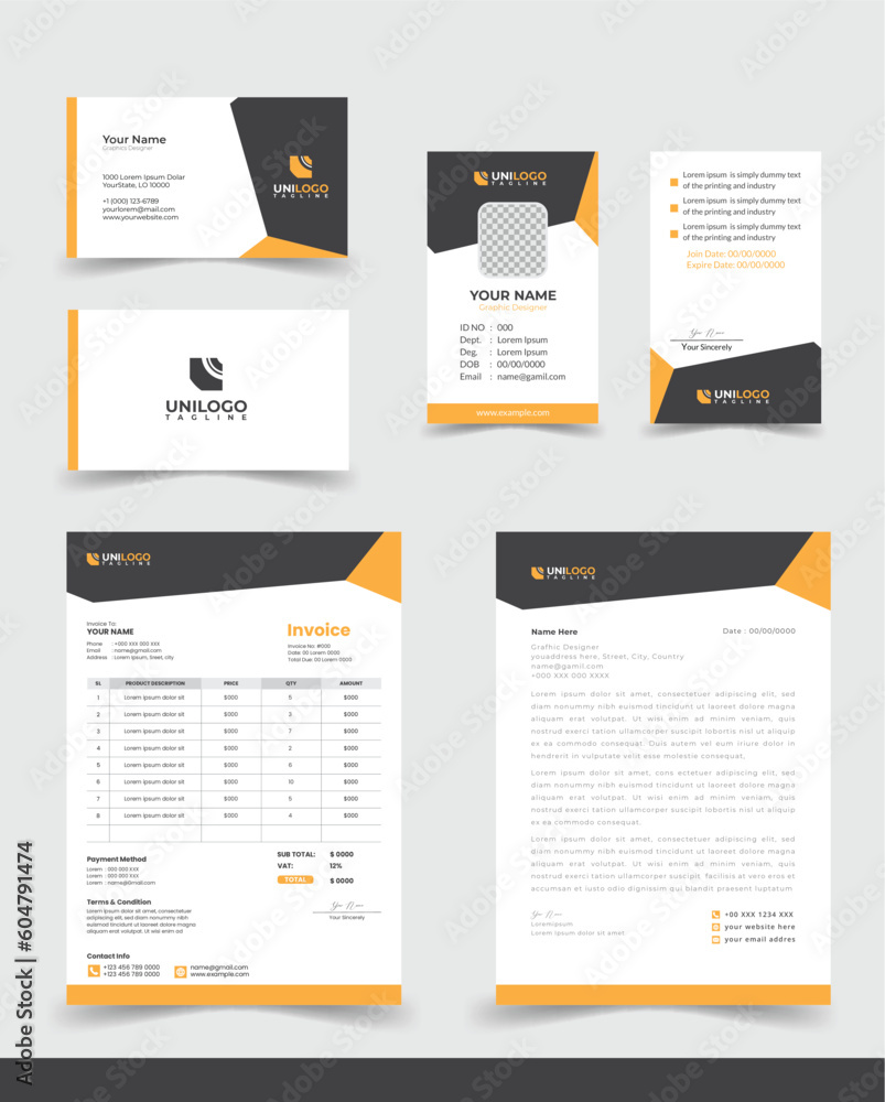 Poster Corporate Brand Identity. – Wall Art | UkPosters