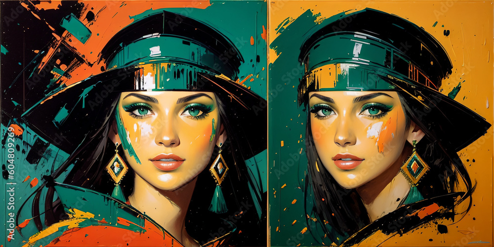 This woman embodies true beauty. Her face is a masterpiece that ...