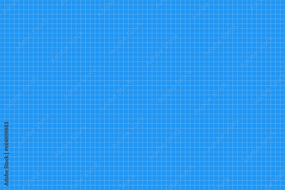 blueprint graph paper seamless pattern. ruled millimeter grid for ...