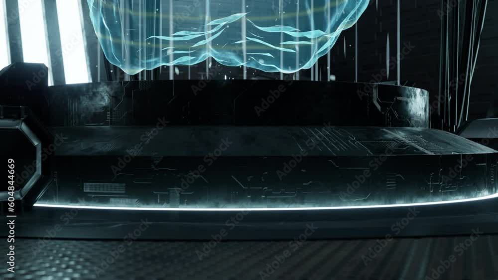 Big data neural network progress, AI brain digitalization concept ...