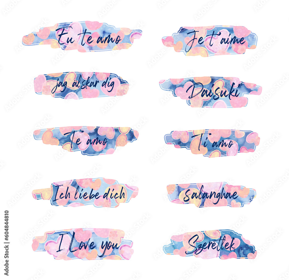 eu te amo, je t'aime, daisuki, te amo, ti amo, ich liebe dich ...