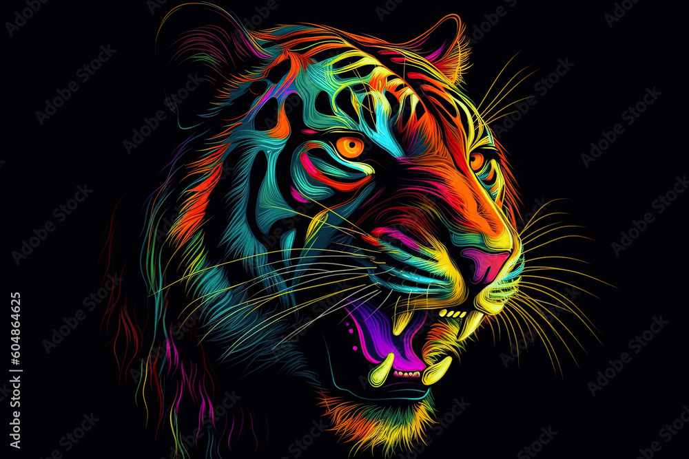 Art Tiger Background Eye Of The Tiger | Colin Banks Clarendon Fine