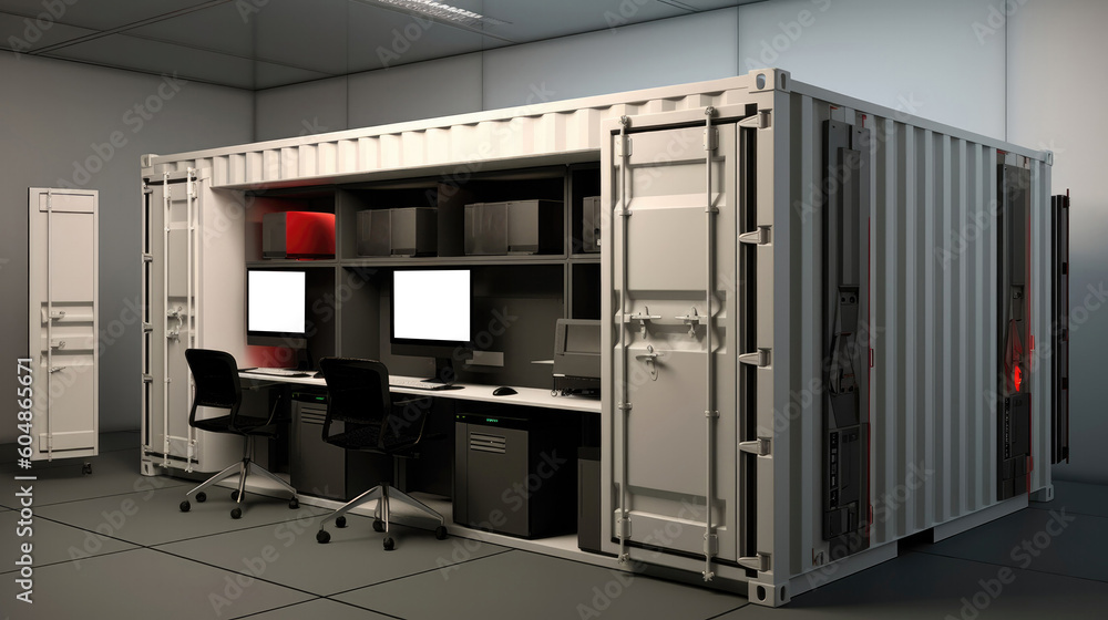 Portable Computer Room Setup With Modular Data Center Containers ... Portable Computer Room Setup With Modular Data Center Containers ...