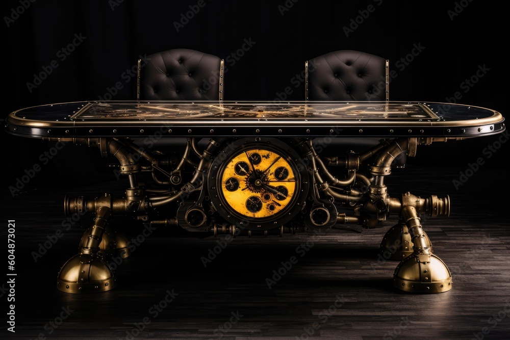 Steampunk Dining Table