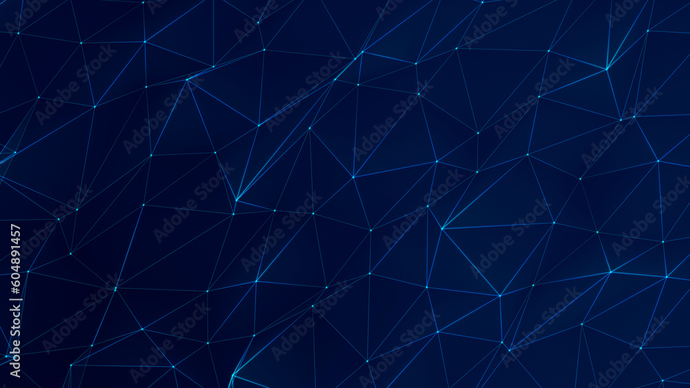 abstract dark blue plexus gradient background Stock Illustration | Adobe Stock