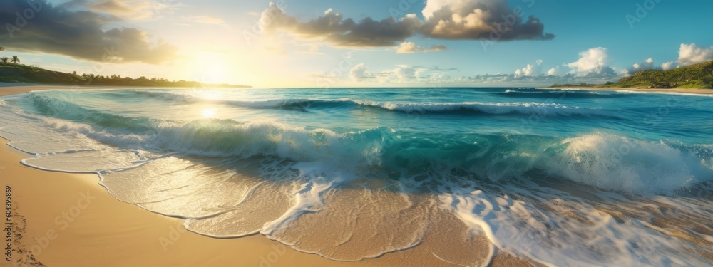 Landscape seascape summer vacation holiday waves surf travel tropical ...