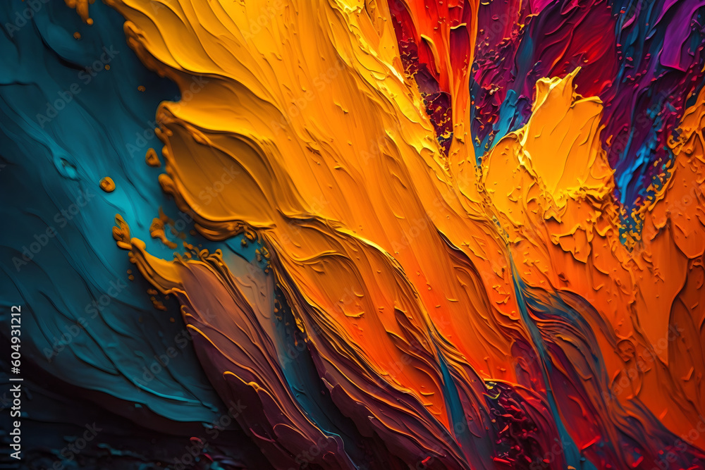 Oil paint textures as color abstract background, wallpaper, pattern ...