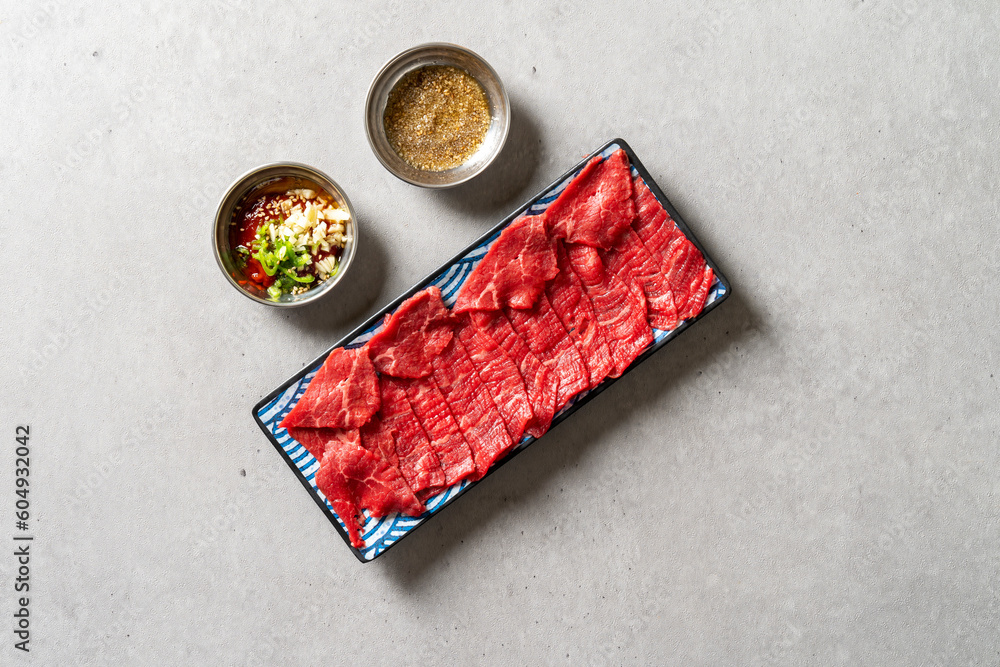 Beef sashimi, yukhoe, korean food, food, beef, sashimi, yukhoe ... Beef sashimi, yukhoe, korean food, food, beef, sashimi, yukhoe ...
