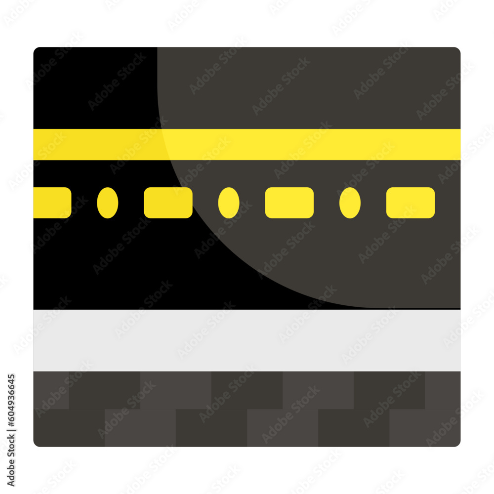 Holy Mecca Vector color Icon Design, Eid al-Adha or Eid-ul-Kabir Symbol ...