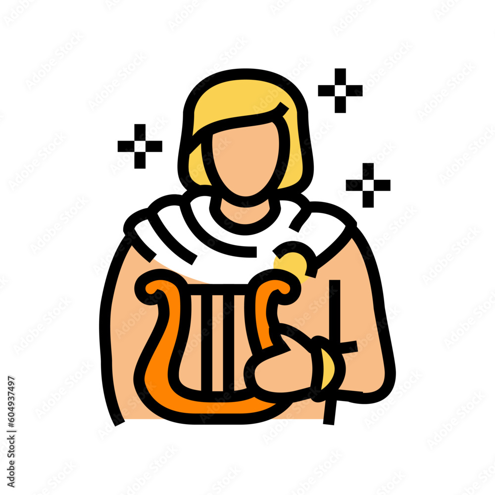 Greek God Apollo Symbol