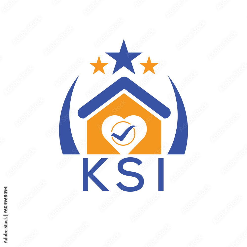 KSI letter logo, construction, icon, design, business, monogram ...