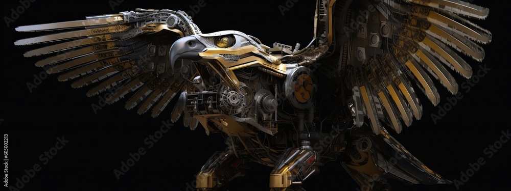 bird, transformer, eagle, robot, animal, nature, eagle, art, statue ...