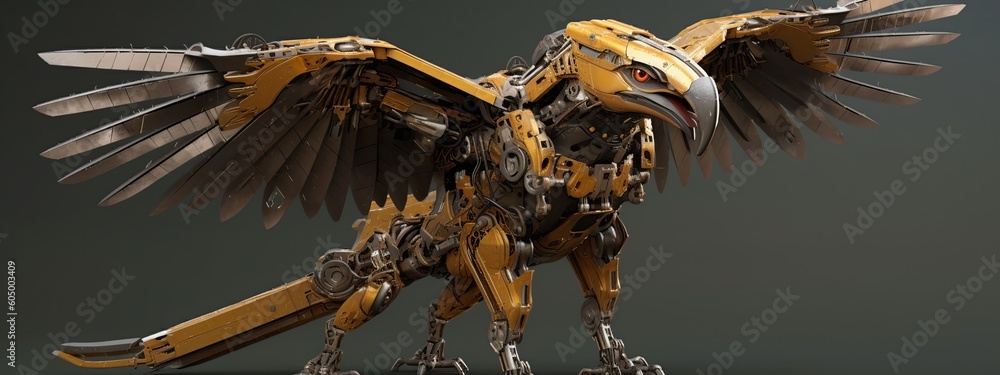 bird, transformer, eagle, robot, animal, nature, eagle, art, statue ...