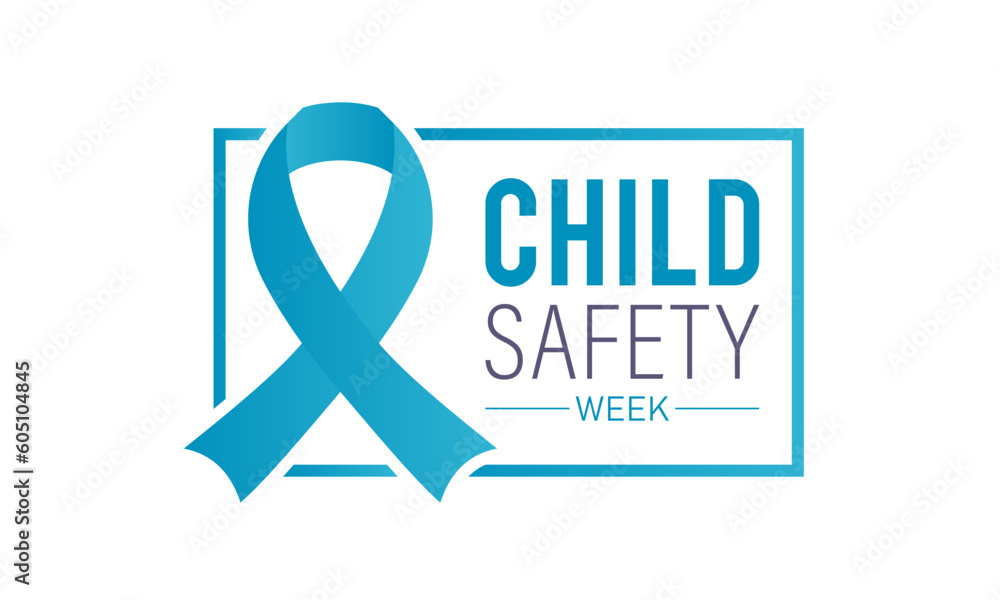 Child safety week awareness month concept observed in every year 6th ...