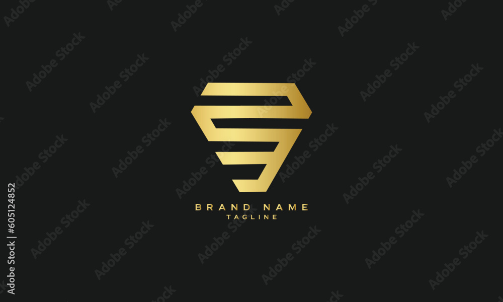 PCF, PFC, Abstract initial monogram letter alphabet logo design Stock ...