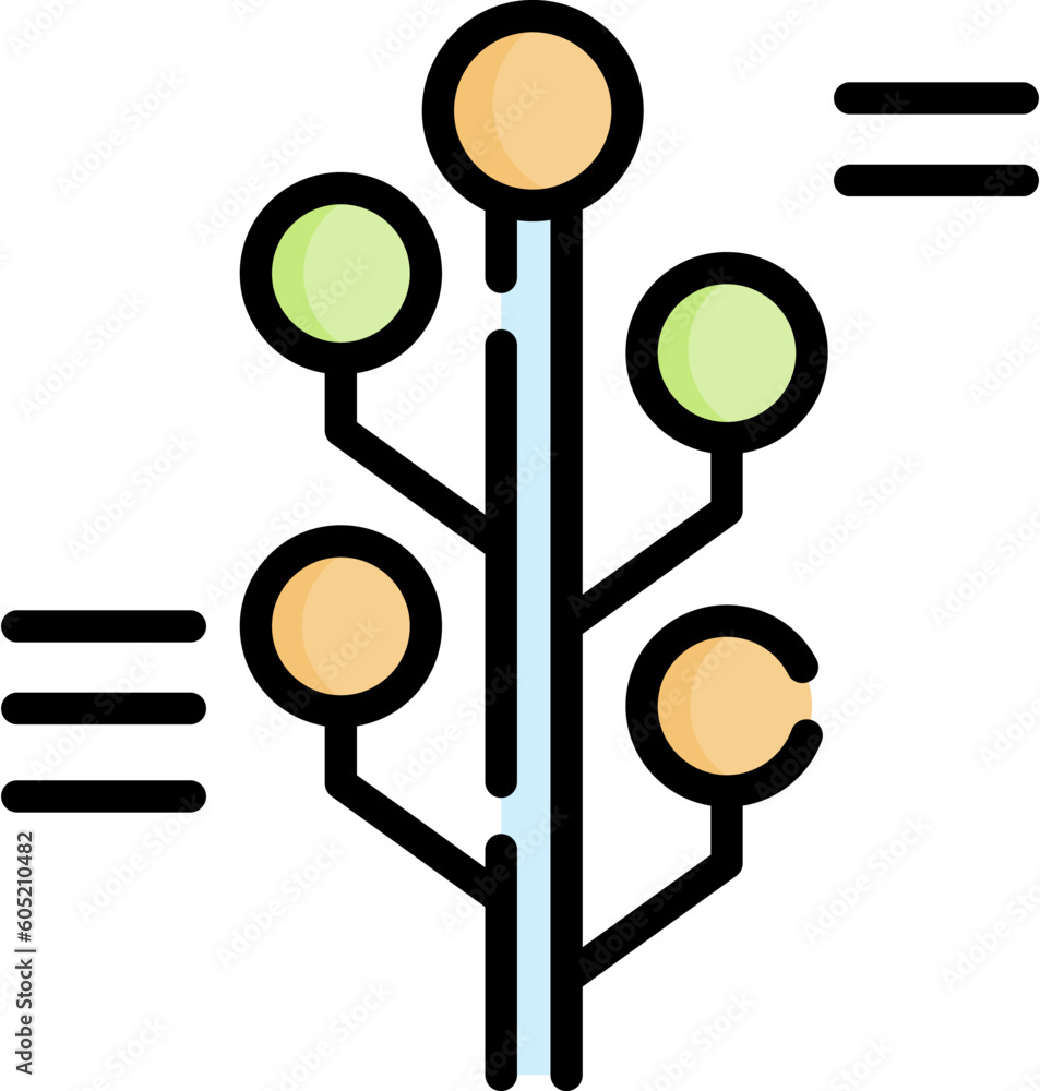 Phylogenetics Icon. Phylogenetics Vector illustration isolated on ...