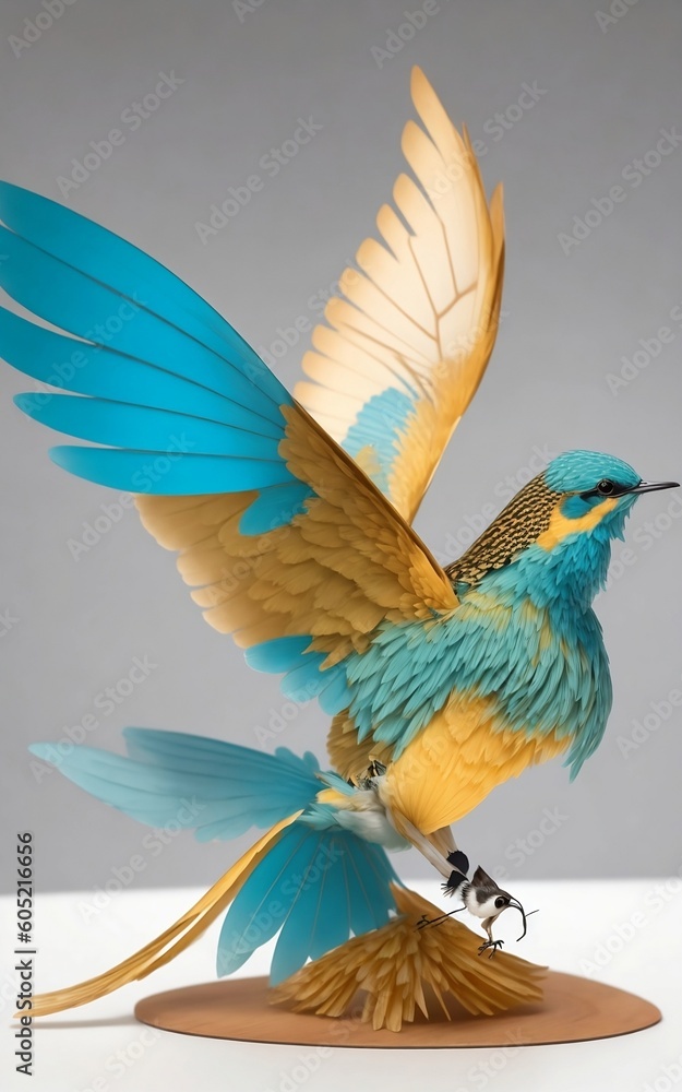 Alati Incanti: La Bellezza Eterea del Magnifico Colibrì Stock ...