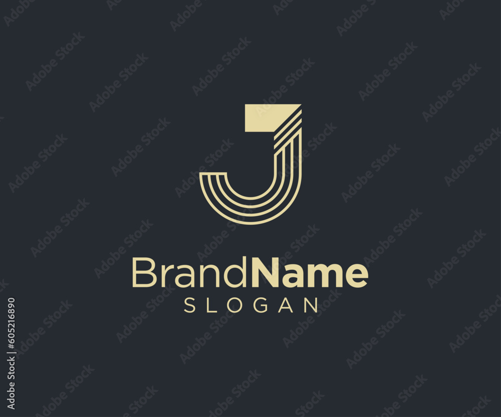 Letter J logo design for various types of businesses and company ...