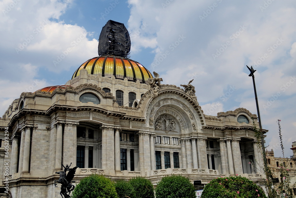 Palais des beaux-arts de Mexico (Palacio de Bellas Artes). Salle de ...