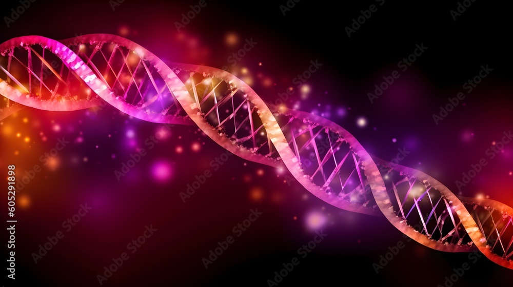 Human DNA genome background Stock Illustration | Adobe Stock