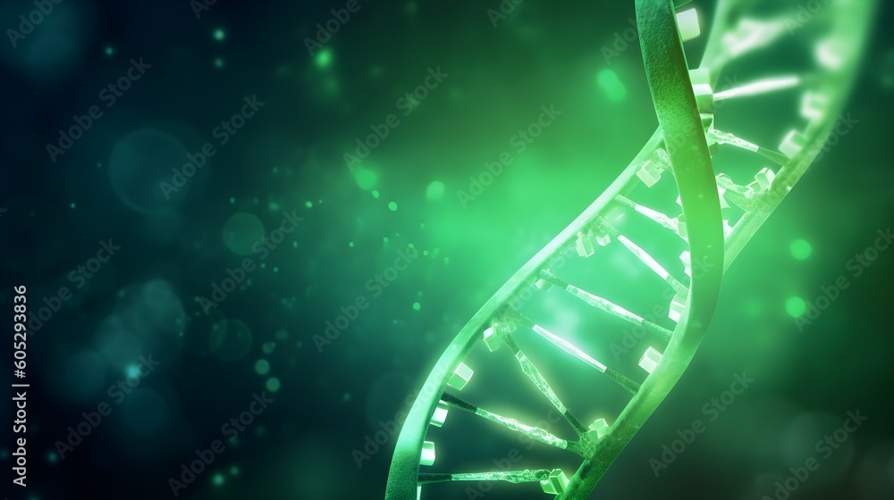Human DNA genome background with copy space Stock Illustration | Adobe ...