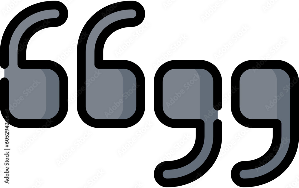 Punctuation Icon. Punctuation Vector illustration isolated on ...