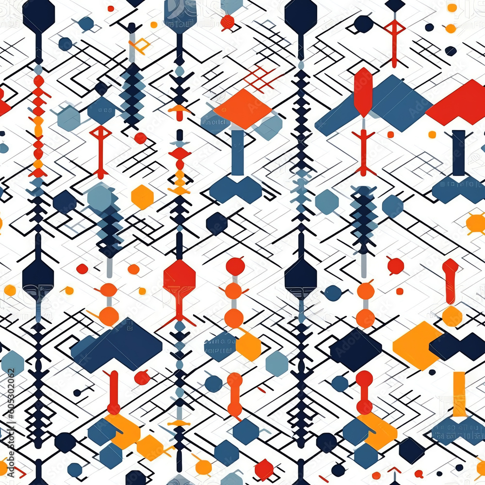 AI Generated. Seamless Genetic Algorithms in Minimal Shapes. Abstract ...