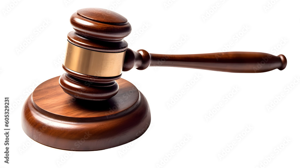 hammer of justice on transparent background png Stock Illustration ...