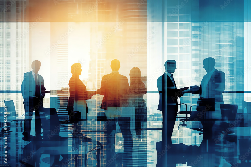 AI Generated: Professional Banner Background Reflecting Company's ...