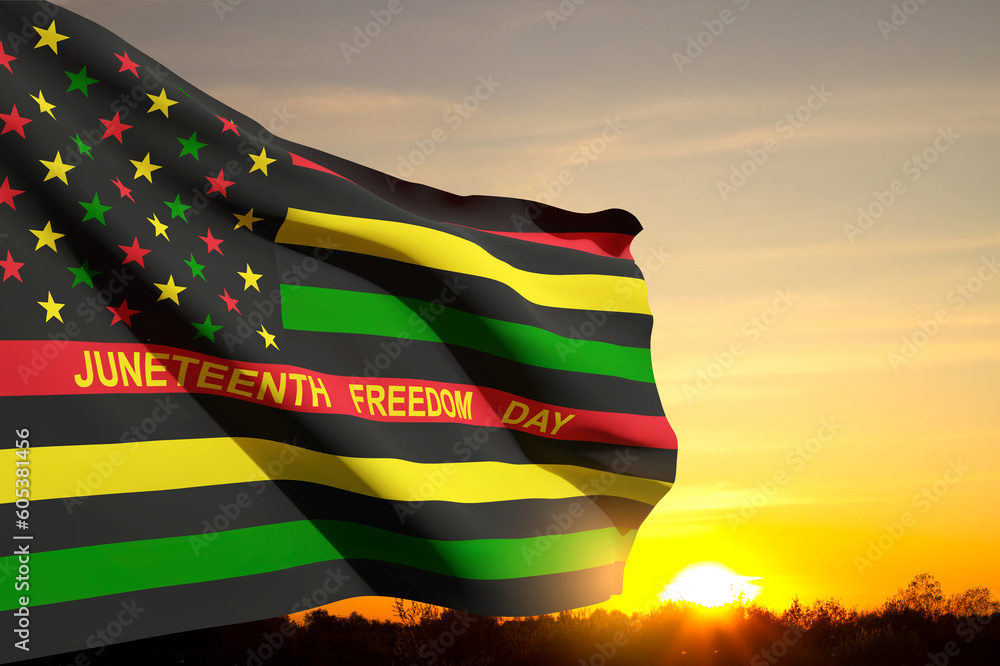 Alternative Juneteenth Flag. Juneteenth is a federal holiday in the ...