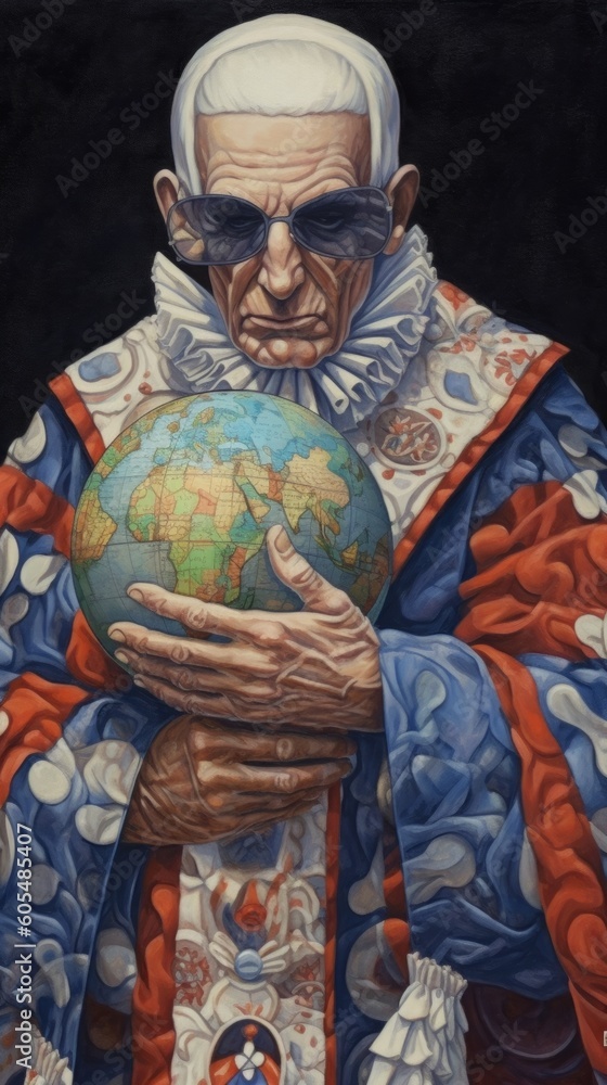 The old generation of diplomats and politicians of European countries ...