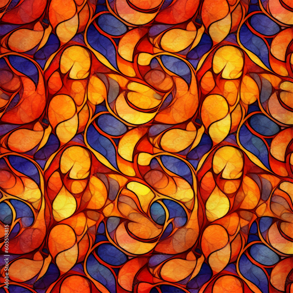 "Uncover the spellbinding realm of fire-red snake skin patterns ...