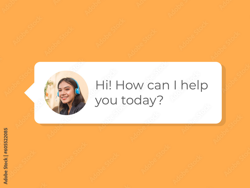 Example Of A Human Like Ai Chatbot On A Messaging Platform Or Website