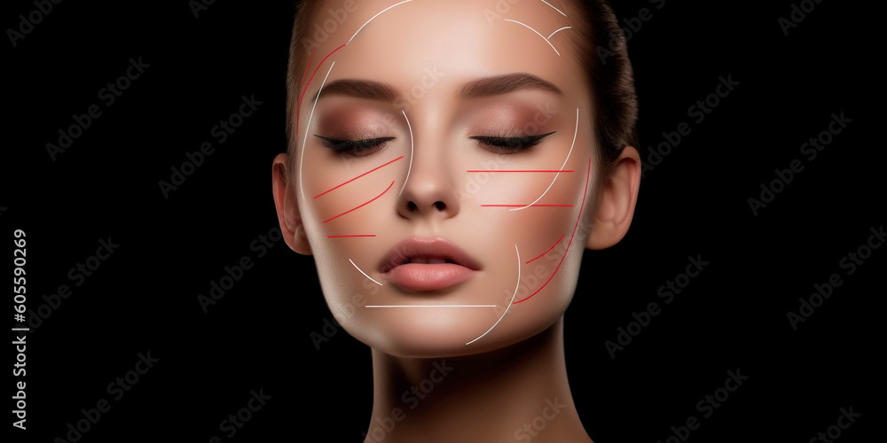 highlighting the transformative effects of contouring and highlighting ...