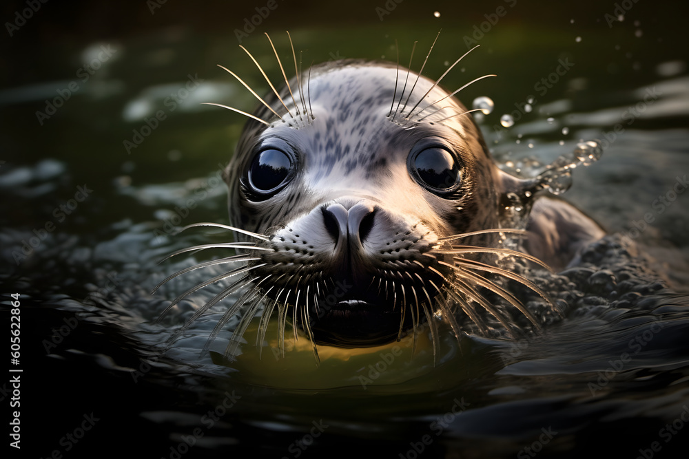 Seals are a group of semi-aquatic marine mammals that belong to the ...