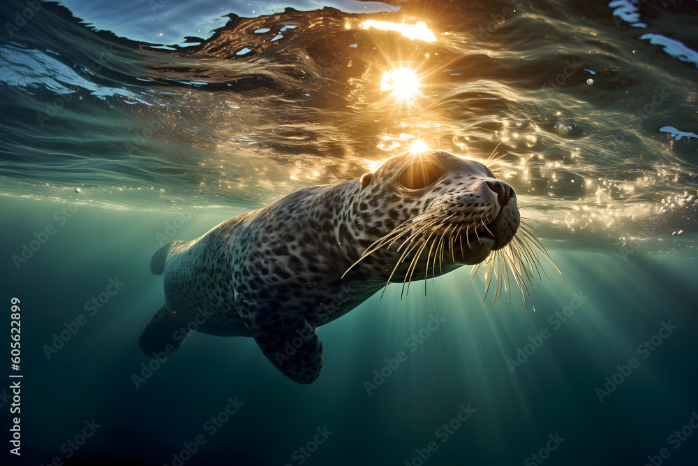 Seals are a group of semi-aquatic marine mammals that belong to the ...
