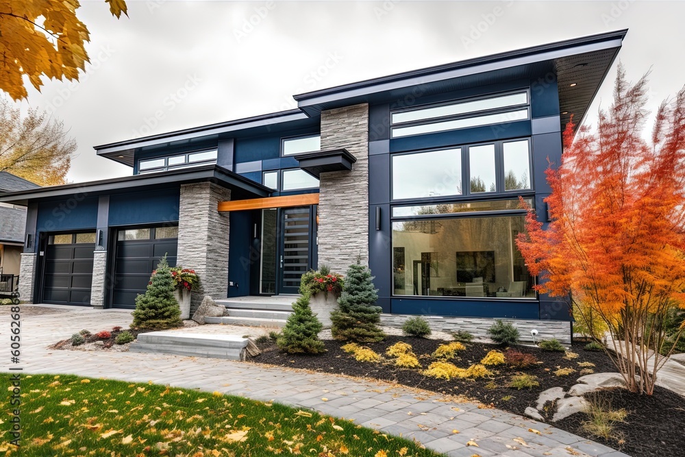 Modern Aesthetic: Emphasizing Natural Stone Embellishments and Dark ...